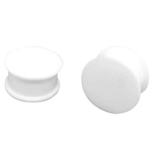White Silicone Plugs – The Plug Store South Africa